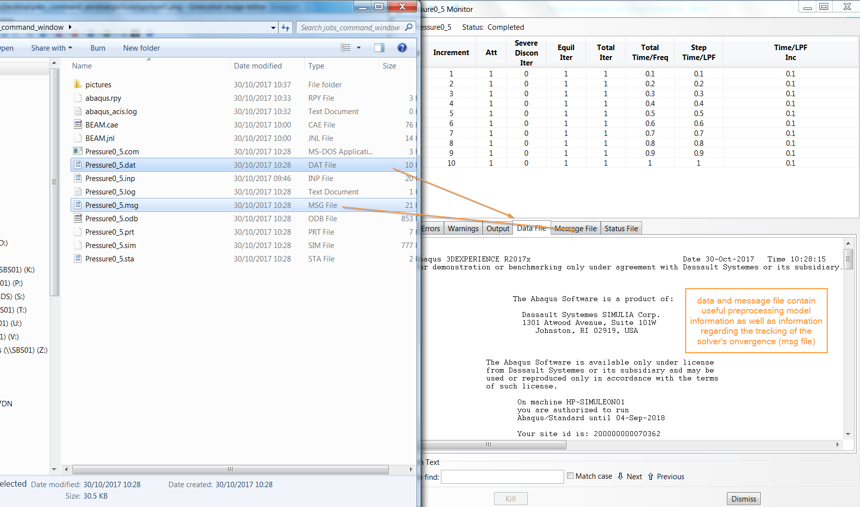 How to Submit and Monitor Abaqus Jobs Through Command Window